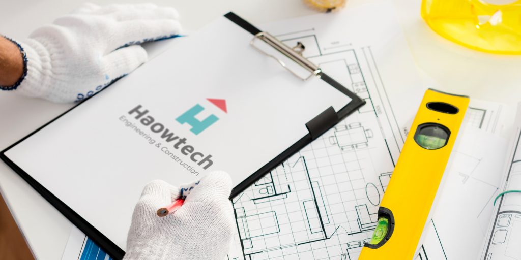 Haowtech Engineering & Construction - Logo Design • dcore