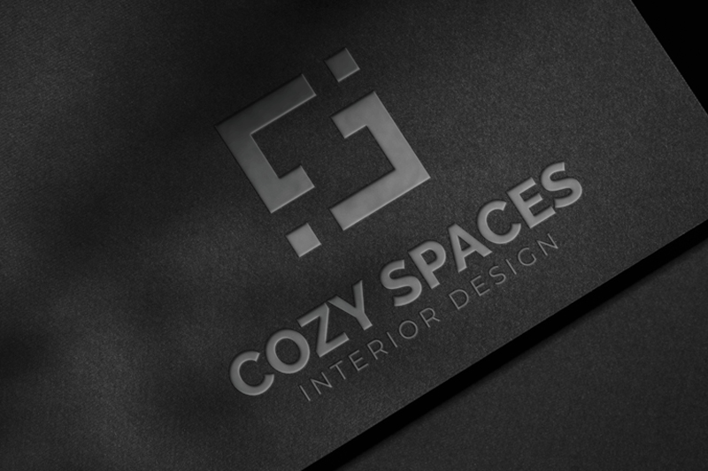 Cozy Spaces Interior Design Logo Design • dcore
