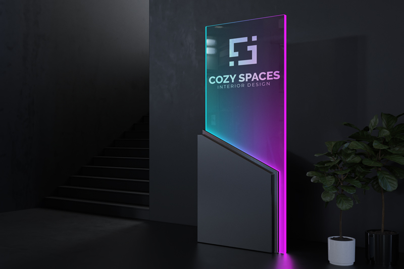 Cozy Spaces Interior Design Logo Design • dcore