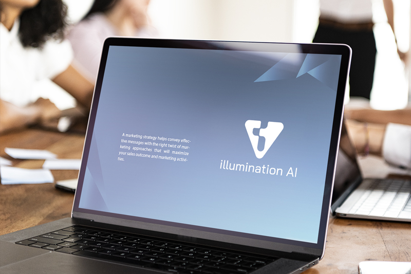 Illumination AI Logo Design • dcore